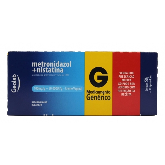 METRONIDAZOL+NISTATINA CRM VAG 50G (60)