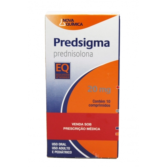 PREDSIGMA-PREDNISOLONA 20MG 10COMP (48)