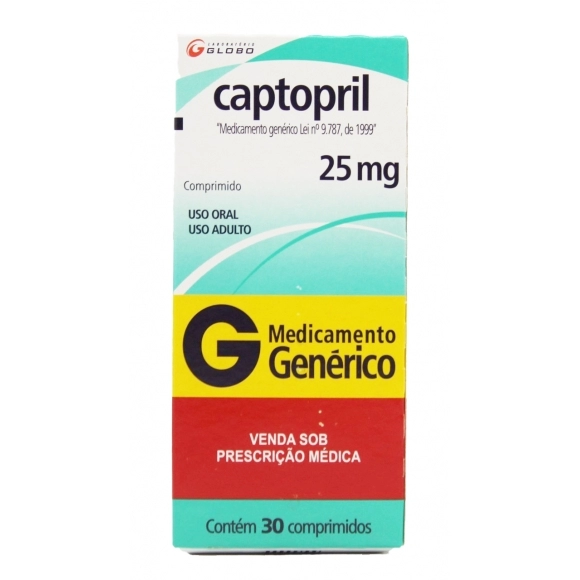 CAPTOPRIL 25MG C/30COMP (200)