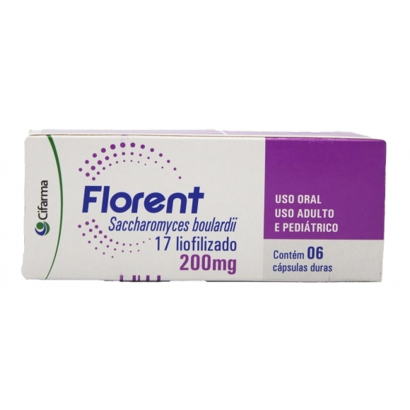 FLORENT 200MG C/6CAPS