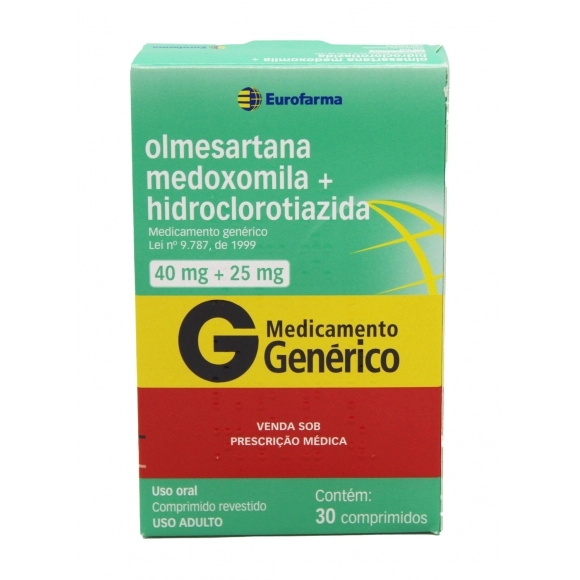 OLMESARTANA+HIDROCLOR 40MG+25MG 30COMP