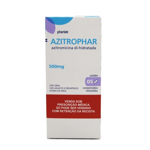 AZITROPHAR 500MG 05COMP