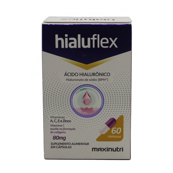 HIALUFLEX- ACIDO HIALURONICO BPM 80MG 60CAPS