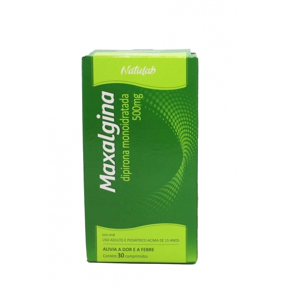 MAXALGINA 500 MG C/30 - DIPIRONA MONOIDRATADA
