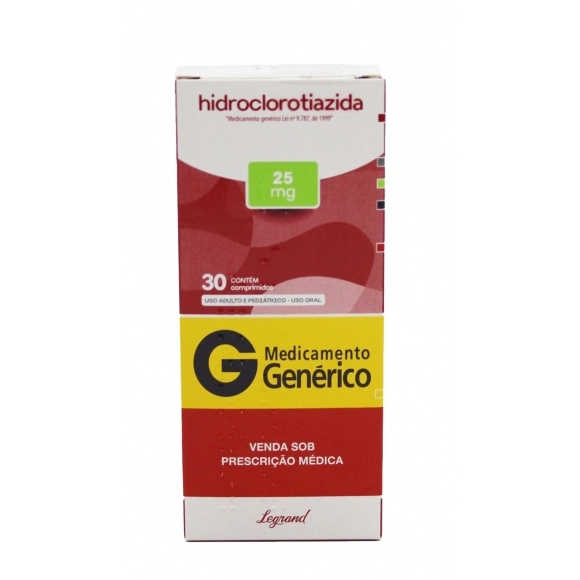 HIDROCLOROTIAZIDA 25MG 30COMP (90)