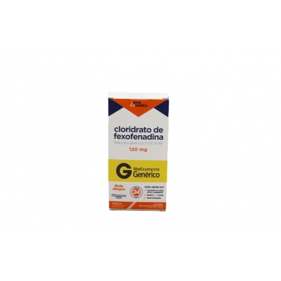 CLOR FEXOFENADINA 120MG 10COMP