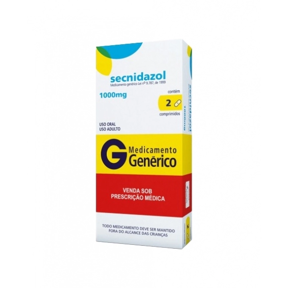 SECNIDAZOL 1000MG 2COMP