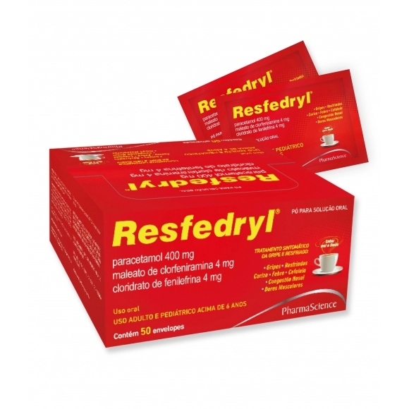 RESFEDRYL 50ENV (20)