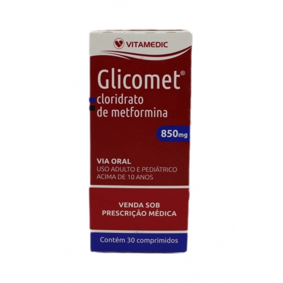 GLICOMET 850MG 30COMP (120)