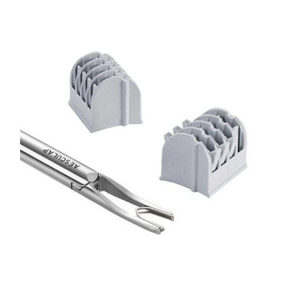 CLIP DS XL LIG P/APEND - CINZA PL475SU 12 BLISTERS C/ 4 (48)