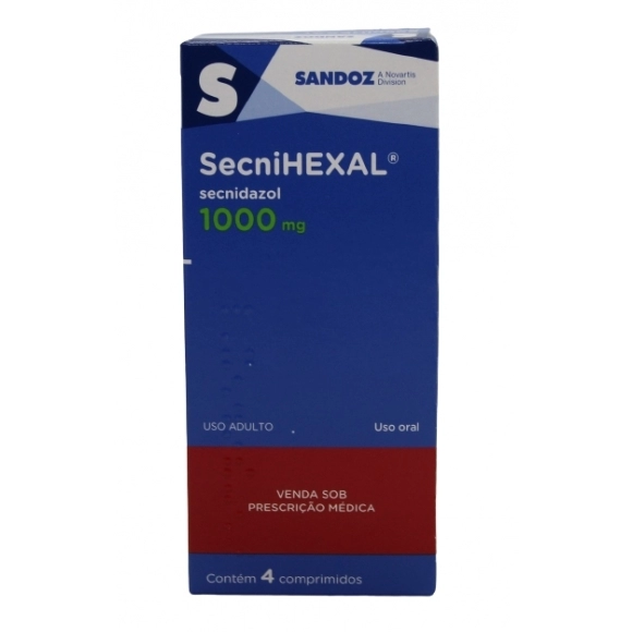 SECNIHEXAL-SECNIDAZOL 1000MG 4COMP(100)