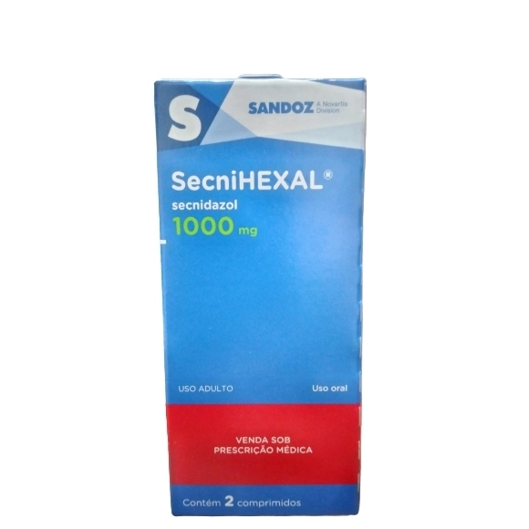 SECNIHEXAL-SECNIDAZOL 1000MG 2COMP(100)