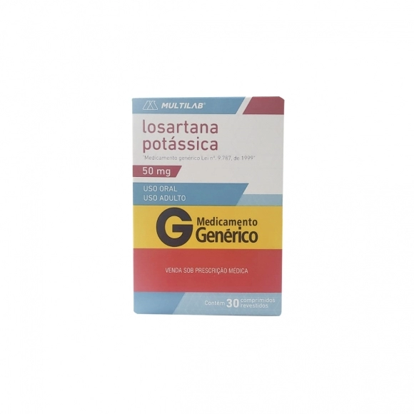 GEN LOSARTANA POTASSICA 50MG 30COMP