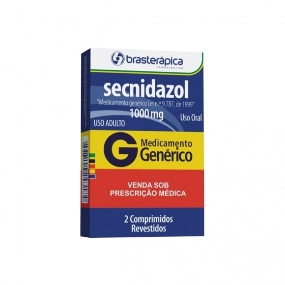 SECNIDAZOL 1000MG C/2COMP (160