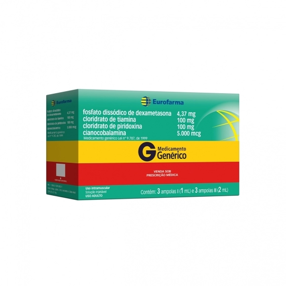 GEN DEXAMETASONA+CIANO 2ML+TIAM+PIRID 1ML INJ