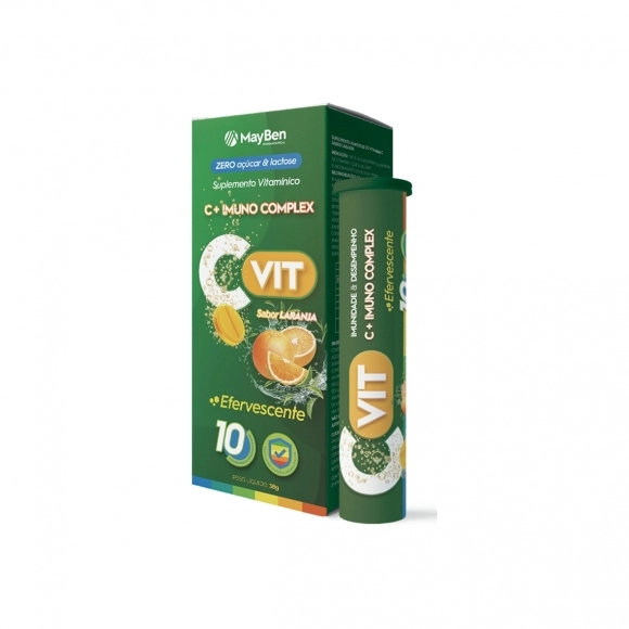 CVIT + IMUNO COMPLEX 10COMP EFERV (VITA. C + MAGNESIO)