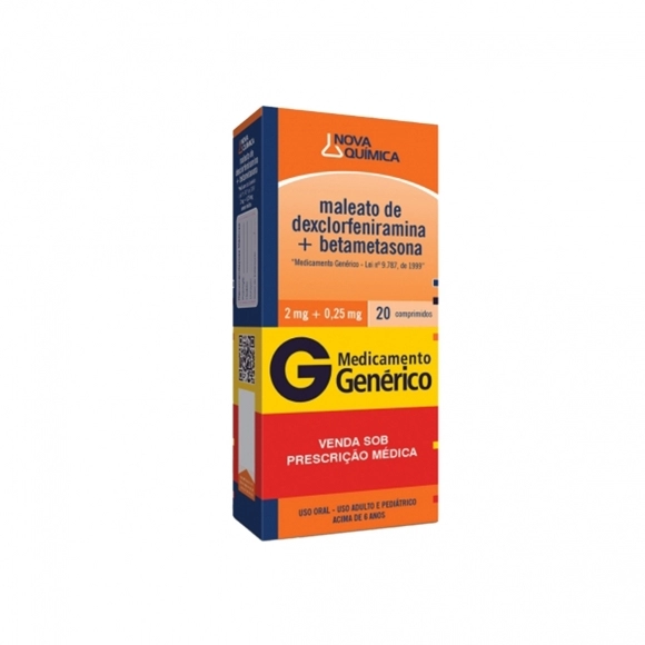 MAL DEXCLOR+BETA 2MG+0,25MG 20COMP (60)