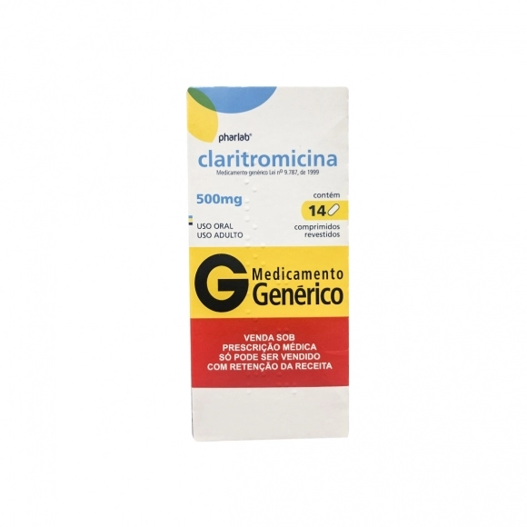 CLARITROMICINA 500MG 14COMP REV