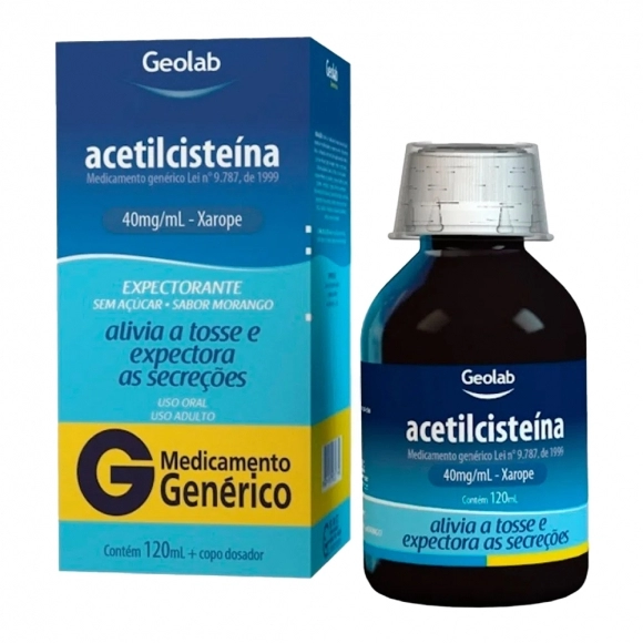 ACETILCISTEINA ADT 40MG/ML 120ML (40)
